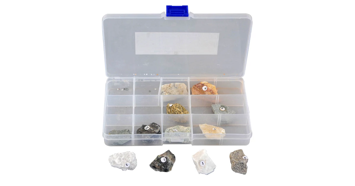 Mostre de minerale și roci - bdidact.ro