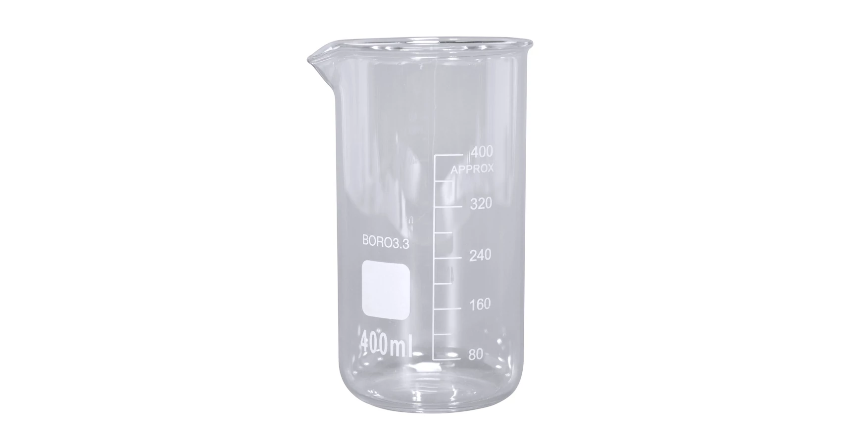 Pahar Berzelius formă înaltă, gradat, cu cioc 50 ml - bdidact.ro